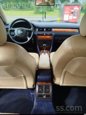 Zils Audi A6 1998 Ogre, ar dzinēja tilpumu 2.40 L un nobraukumu 300 tūkst. km par 990 €, foto 6 vietnē AUTOMOTO.COM.LV
