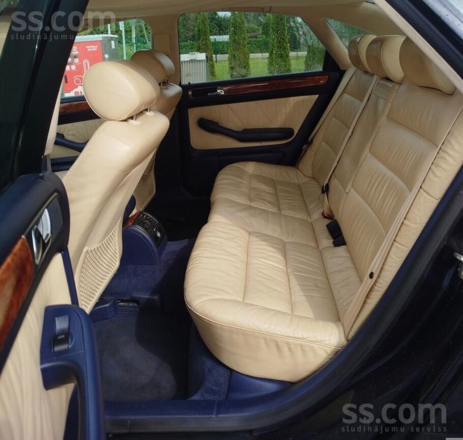 Zils Audi A6 1998 Ogre, ar dzinēja tilpumu 2.40 L un nobraukumu 300 tūkst. km par 990 €, foto 7 vietnē AUTOMOTO.COM.LV