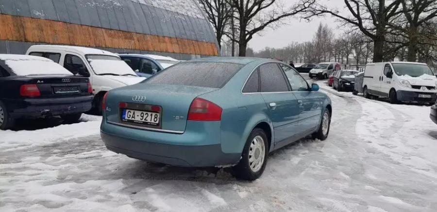Zils Audi A6 1998 Valmiera, ar dzinēja tilpumu 1.80 L un nobraukumu 378 tūkst. km par 1100 €, foto 4 vietnē AUTOMOTO.COM.LV