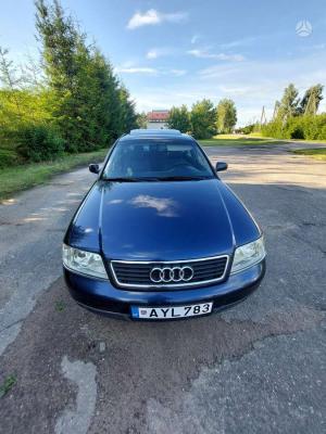 Синий Ауди А6 1998 в Шальчининкай, объемом двигателя 1.90 л и пробегом 341 тыс. км за 1400 €, фото 3 на AUTOMOTO.COM.LV