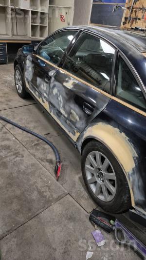 Blue Audi A6 1998 in Riga, with an engine capacity of 2.40 L and mileage of 307 thousand km for 4000 €, photo 12 on AUTOMOTO.COM.LV