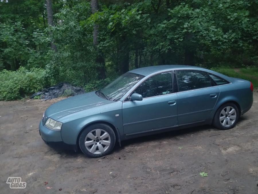 Blue Audi A6 1998 in Vilnius, with an engine capacity of 1.80 L and mileage of 321 thousand km for 950 €, photo 1 on AUTOMOTO.COM.LV