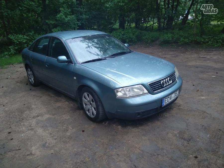 Blue Audi A6 1998 in Vilnius, with an engine capacity of 1.80 L and mileage of 321 thousand km for 950 €, photo 4 on AUTOMOTO.COM.LV