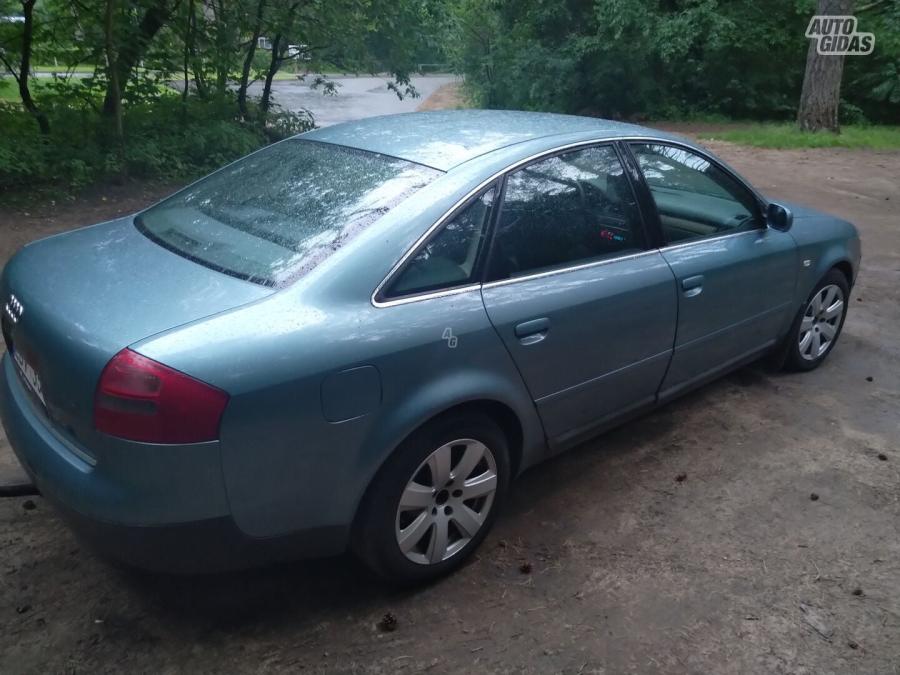 Blue Audi A6 1998 in Vilnius, with an engine capacity of 1.80 L and mileage of 321 thousand km for 950 €, photo 5 on AUTOMOTO.COM.LV