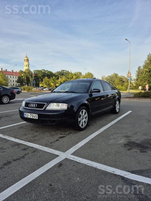 Blue Audi A6 1998 in Riga, with an engine capacity of 2.40 L and mileage of 307 thousand km for 3100 €, photo 1 on AUTOMOTO.COM.LV