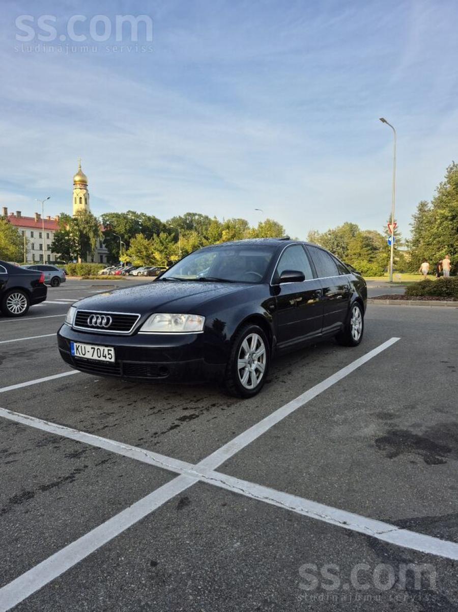 Zils Audi A6 1998 Rīga, ar dzinēja tilpumu 2.40 L un nobraukumu 307 tūkst. km par 3100 €, foto 1 vietnē AUTOMOTO.COM.LV