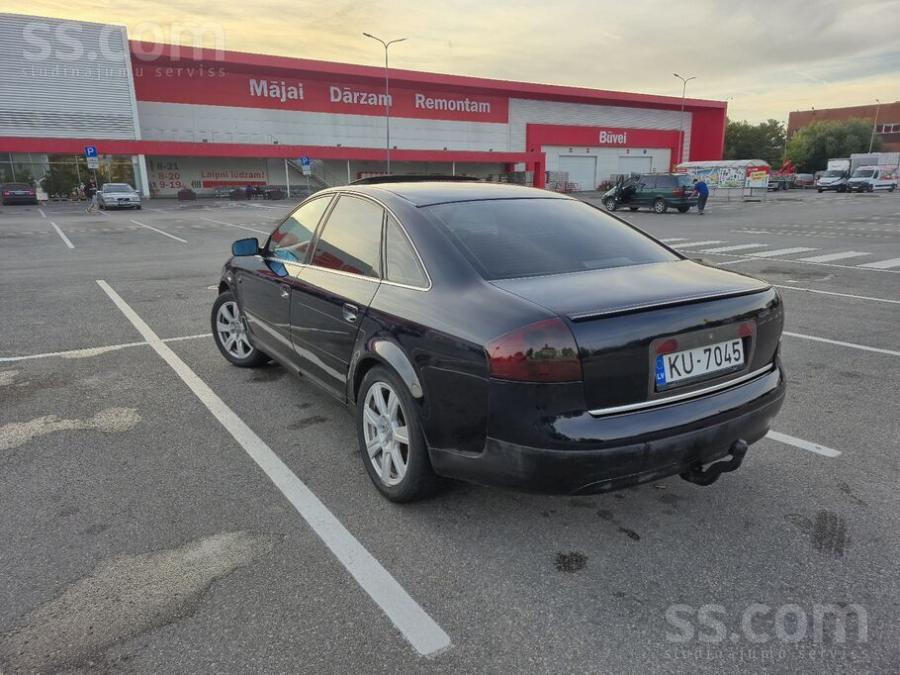 Zils Audi A6 1998 Rīga, ar dzinēja tilpumu 2.40 L un nobraukumu 307 tūkst. km par 3100 €, foto 3 vietnē AUTOMOTO.COM.LV