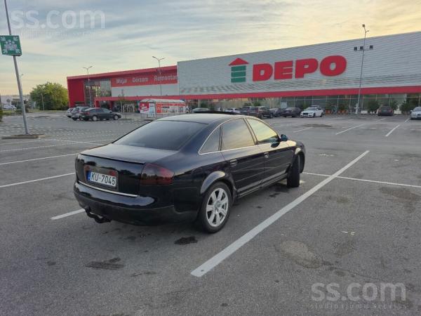 Blue Audi A6 1998 in Riga, with an engine capacity of 2.40 L and mileage of 307 thousand km for 3100 €, photo 4 on AUTOMOTO.COM.LV