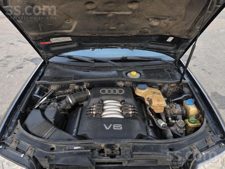 Zils Audi A6 1998 Rīga, ar dzinēja tilpumu 2.40 L un nobraukumu 307 tūkst. km par 3100 €, foto 9 vietnē AUTOMOTO.COM.LV