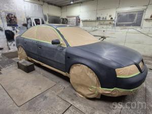 Zils Audi A6 1998 Rīga, ar dzinēja tilpumu 2.40 L un nobraukumu 307 tūkst. km par 3100 €, foto 11 vietnē AUTOMOTO.COM.LV