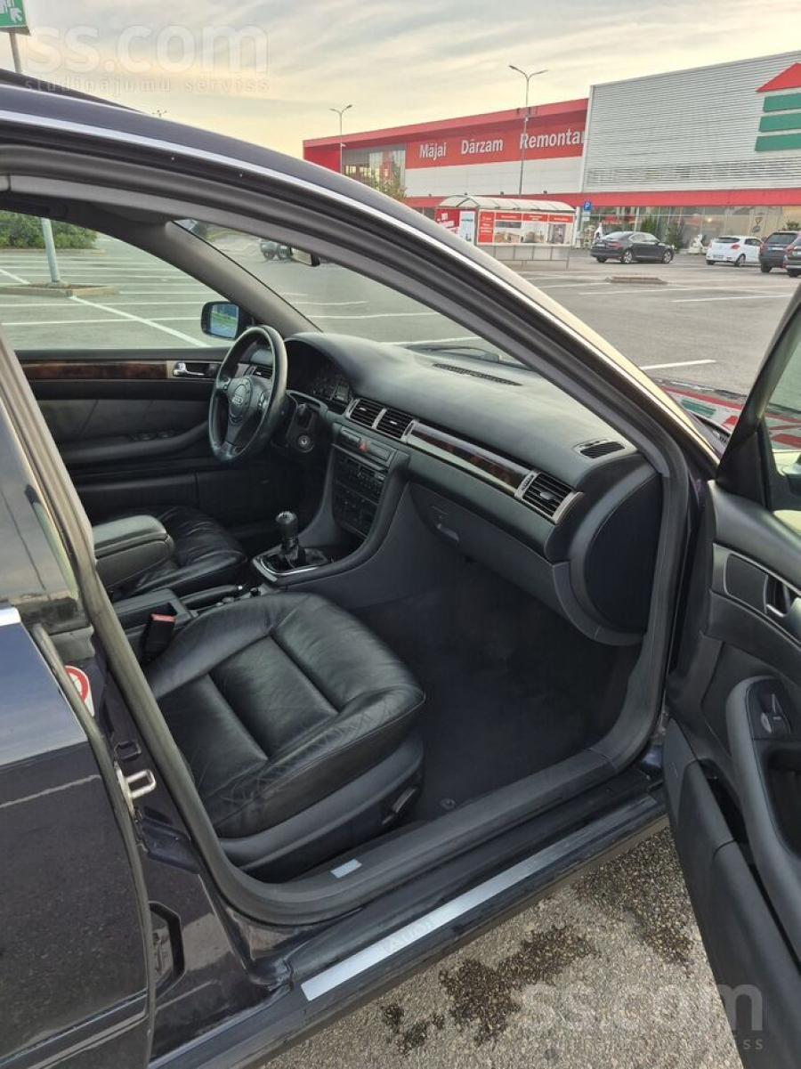 Zils Audi A6 1998 Rīga, ar dzinēja tilpumu 2.40 L un nobraukumu 307 tūkst. km par 3100 €, foto 21 vietnē AUTOMOTO.COM.LV