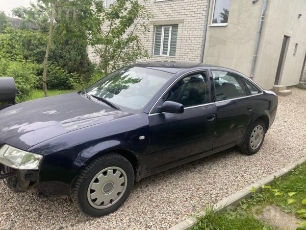Blue Audi A6 1998 in Tukums, with an engine capacity of 1.90 L and mileage of 450 thousand km for 1100 €, photo 2 on AUTOMOTO.COM.LV