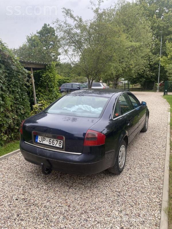 Blue Audi A6 1998 in Tukums, with an engine capacity of 1.90 L and mileage of 450 thousand km for 1100 €, photo 4 on AUTOMOTO.COM.LV