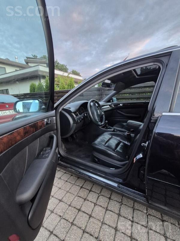 Blue Audi A6 1998 in Riga, with an engine capacity of 2.40 L and mileage of 307 thousand km for 3190 €, photo 7 on AUTOMOTO.COM.LV