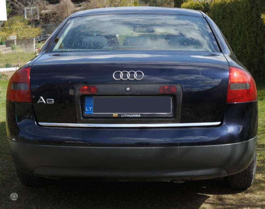 Zils Audi A6 1998 Viļņa, ar dzinēja tilpumu 1.90 L un nobraukumu 300 tūkst. km par 1500 €, foto 5 vietnē AUTOMOTO.COM.LV