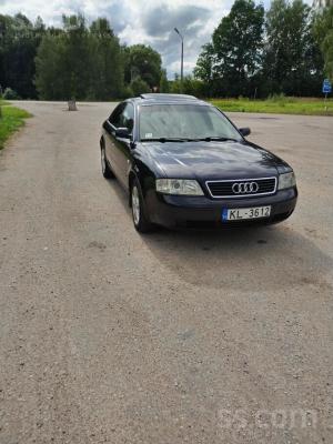 Blue Audi A6 1999 in Talsi, with an engine capacity of 2.50 L and mileage of 424 thousand km for 1600 €, photo 1 on AUTOMOTO.COM.LV