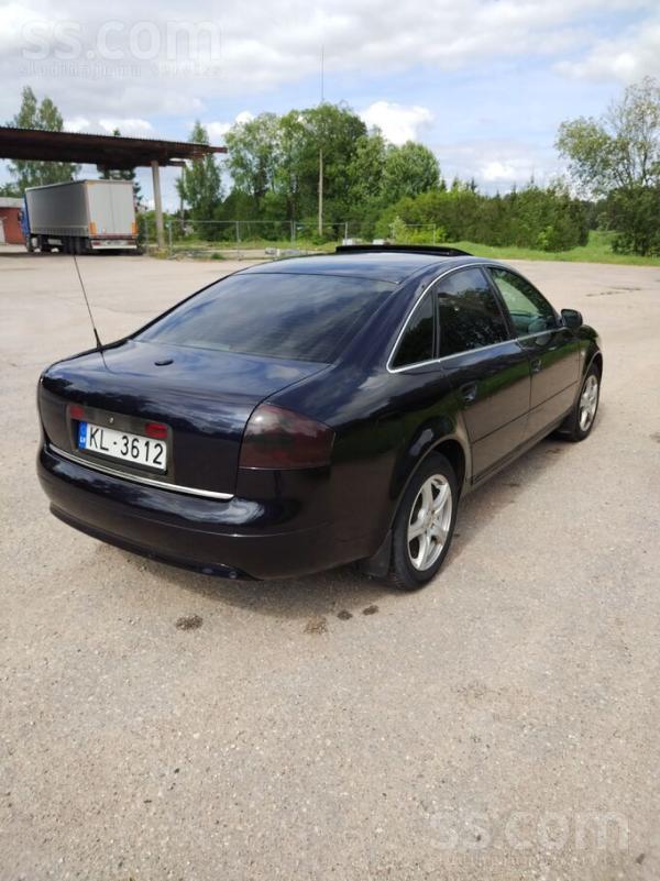 Blue Audi A6 1999 in Talsi, with an engine capacity of 2.50 L and mileage of 424 thousand km for 1600 €, photo 5 on AUTOMOTO.COM.LV