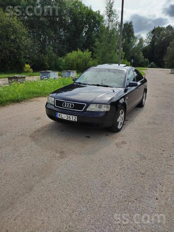 Blue Audi A6 1999 in Talsi, with an engine capacity of 2.50 L and mileage of 424 thousand km for 1600 €, photo 6 on AUTOMOTO.COM.LV