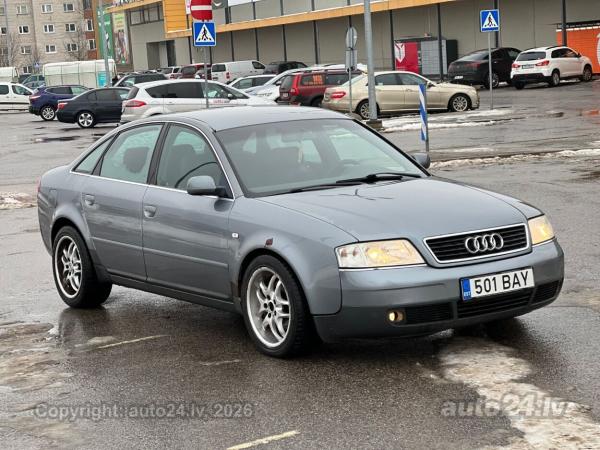 Blue Audi A6 1999 in Narva, with an engine capacity of 2.40 L and mileage of 299 thousand km for 999 €, photo 3 on AUTOMOTO.COM.LV