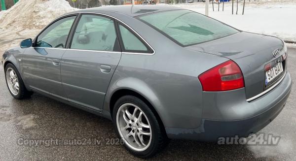 Blue Audi A6 1999 in Narva, with an engine capacity of 2.40 L and mileage of 299 thousand km for 999 €, photo 10 on AUTOMOTO.COM.LV