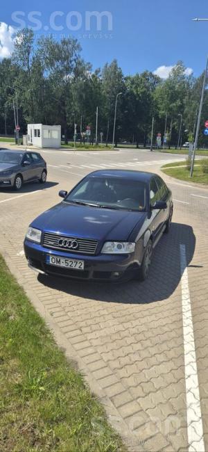 Синий Ауди А6 1999 в Рига, объемом двигателя 1.90 л и пробегом 430 тыс. км за 2200 €, фото  на AUTOMOTO.COM.LV