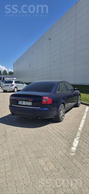 Blue Audi A6 1999 in Riga, with an engine capacity of 1.90 L and mileage of 430 thousand km for 2200 €, photo 5 on AUTOMOTO.COM.LV