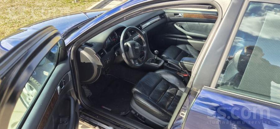 Blue Audi A6 1999 in Riga, with an engine capacity of 1.90 L and mileage of 430 thousand km for 2200 €, photo 8 on AUTOMOTO.COM.LV