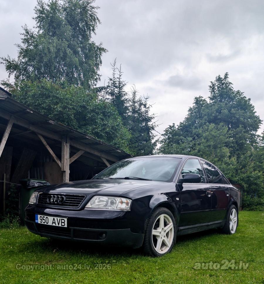 Zils Audi A6 1999 Rapla, ar dzinēja tilpumu 2.50 L un nobraukumu 356 tūkst. km par 950 €, foto 1 vietnē AUTOMOTO.COM.LV