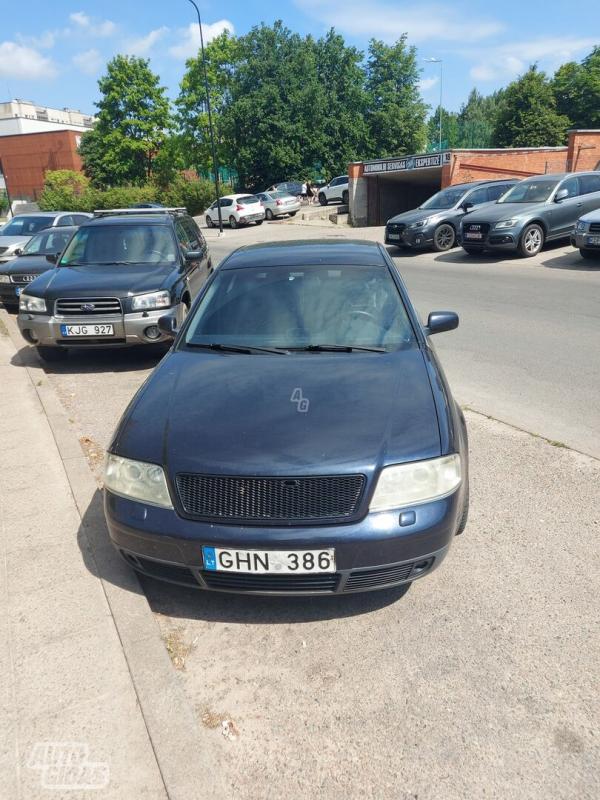 Zils Audi A6 1999 Viļņa, ar dzinēja tilpumu 2.40 L un nobraukumu 400 tūkst. km par 750 €, foto 1 vietnē AUTOMOTO.COM.LV