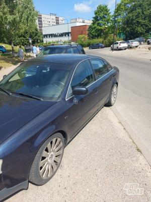 Blue Audi A6 1999 in Vilnius, with an engine capacity of 2.40 L and mileage of 400 thousand km for 750 €, photo 3 on AUTOMOTO.COM.LV