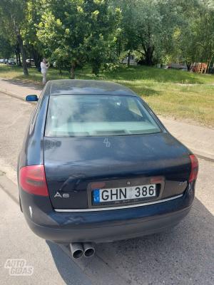 Blue Audi A6 1999 in Vilnius, with an engine capacity of 2.40 L and mileage of 400 thousand km for 750 €, photo 4 on AUTOMOTO.COM.LV