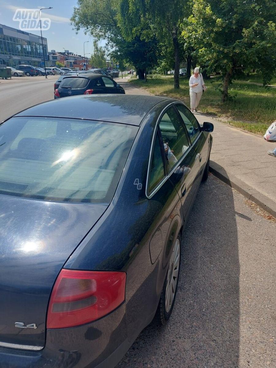 Blue Audi A6 1999 in Vilnius, with an engine capacity of 2.40 L and mileage of 400 thousand km for 750 €, photo 5 on AUTOMOTO.COM.LV