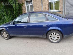 Blue Audi A6 1999 in Jurmala, with an engine capacity of 2.40 L and mileage of 0 thousand km for 600 €, photo 3 on AUTOMOTO.COM.LV