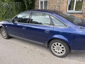 Blue Audi A6 1999 in Jurmala, with an engine capacity of 2.40 L and mileage of 0 thousand km for 600 €, photo 5 on AUTOMOTO.COM.LV