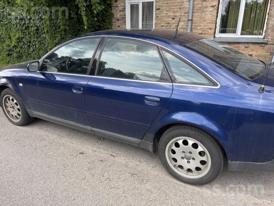 Blue Audi A6 1999 in Jurmala, with an engine capacity of 2.40 L and mileage of 0 thousand km for 600 €, photo 5 on AUTOMOTO.COM.LV