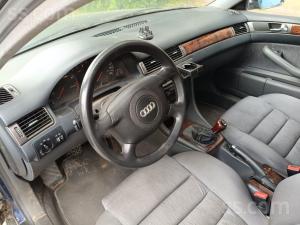 Blue Audi A6 1999 in Jurmala, with an engine capacity of 2.40 L and mileage of 0 thousand km for 600 €, photo 7 on AUTOMOTO.COM.LV