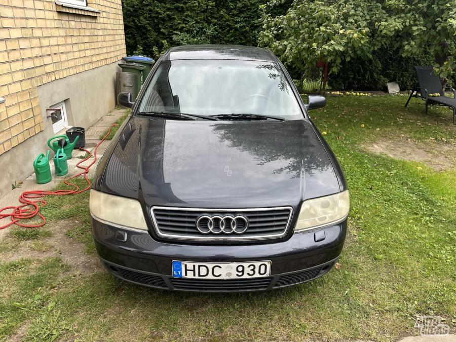 Zils Audi A6 1999 Kauņa, ar dzinēja tilpumu 2.40 L un nobraukumu 245 tūkst. km par 1500 €, foto 1 vietnē AUTOMOTO.COM.LV