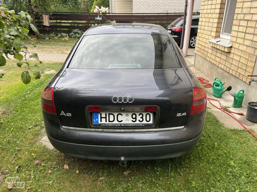 Zils Audi A6 1999 Kauņa, ar dzinēja tilpumu 2.40 L un nobraukumu 245 tūkst. km par 1500 €, foto 4 vietnē AUTOMOTO.COM.LV