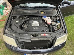Zils Audi A6 1999 Kauņa, ar dzinēja tilpumu 2.40 L un nobraukumu 245 tūkst. km par 1500 €, foto 9 vietnē AUTOMOTO.COM.LV