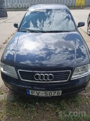 Blue Audi A6 1999 in Liepaja, with an engine capacity of 1.80 L and mileage of 316 thousand km for 850 €, photo  on AUTOMOTO.COM.LV