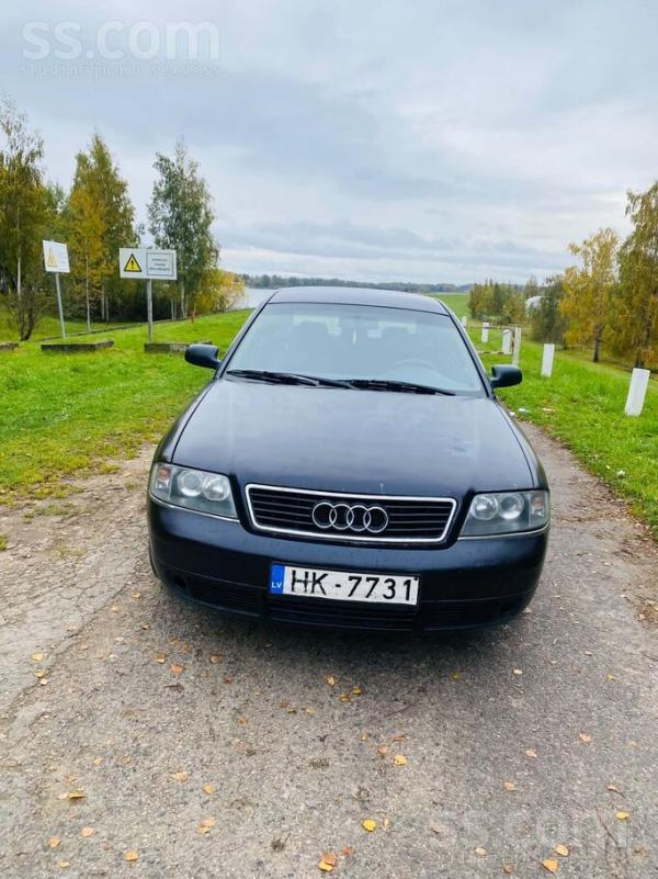 Синий Ауди А6 1999 в Айзкраукле, объемом двигателя 1.90 л и пробегом 468 тыс. км за 800 €, фото 1 на AUTOMOTO.COM.LV