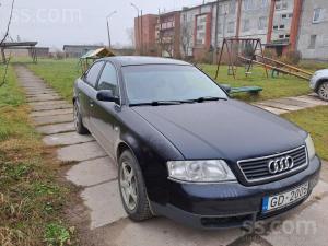 Zils Audi A6 2000 Rēzekne, ar dzinēja tilpumu 1.90 L un nobraukumu 500 tūkst. km par 650 €, foto  vietnē AUTOMOTO.COM.LV