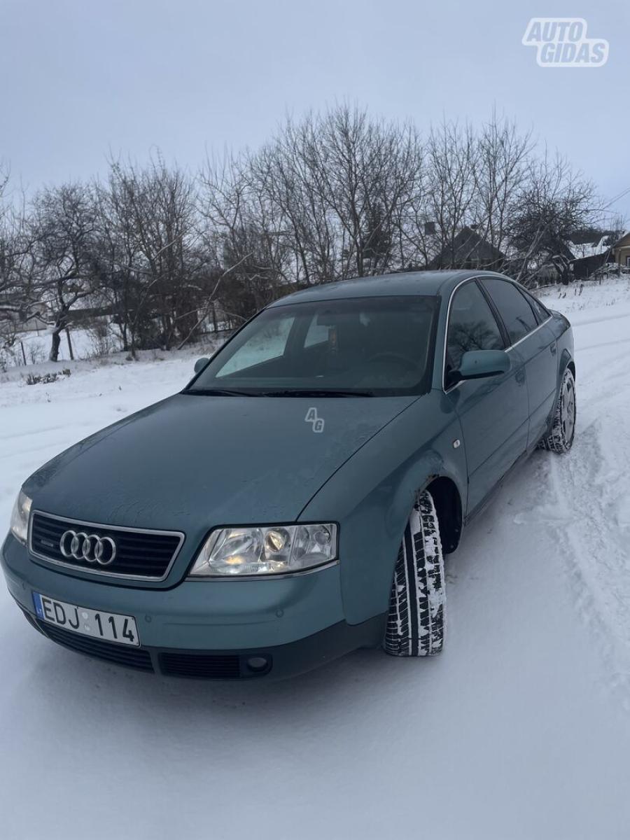 Blue Audi A6 2000 in Ukmerge, with an engine capacity of 2.50 L and mileage of 388 thousand km for 1100 €, photo 2 on AUTOMOTO.COM.LV
