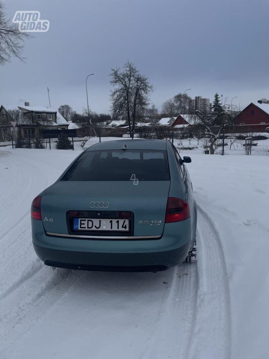 Blue Audi A6 2000 in Ukmerge, with an engine capacity of 2.50 L and mileage of 388 thousand km for 1100 €, photo 5 on AUTOMOTO.COM.LV
