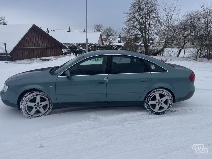 Blue Audi A6 2000 in Ukmerge, with an engine capacity of 2.50 L and mileage of 388 thousand km for 1100 €, photo 7 on AUTOMOTO.COM.LV
