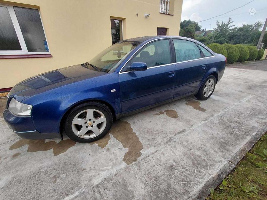 Zils Audi A6 2000 Šakiai, ar dzinēja tilpumu 2.50 L un nobraukumu 379 tūkst. km par 750 €, foto 1 vietnē AUTOMOTO.COM.LV