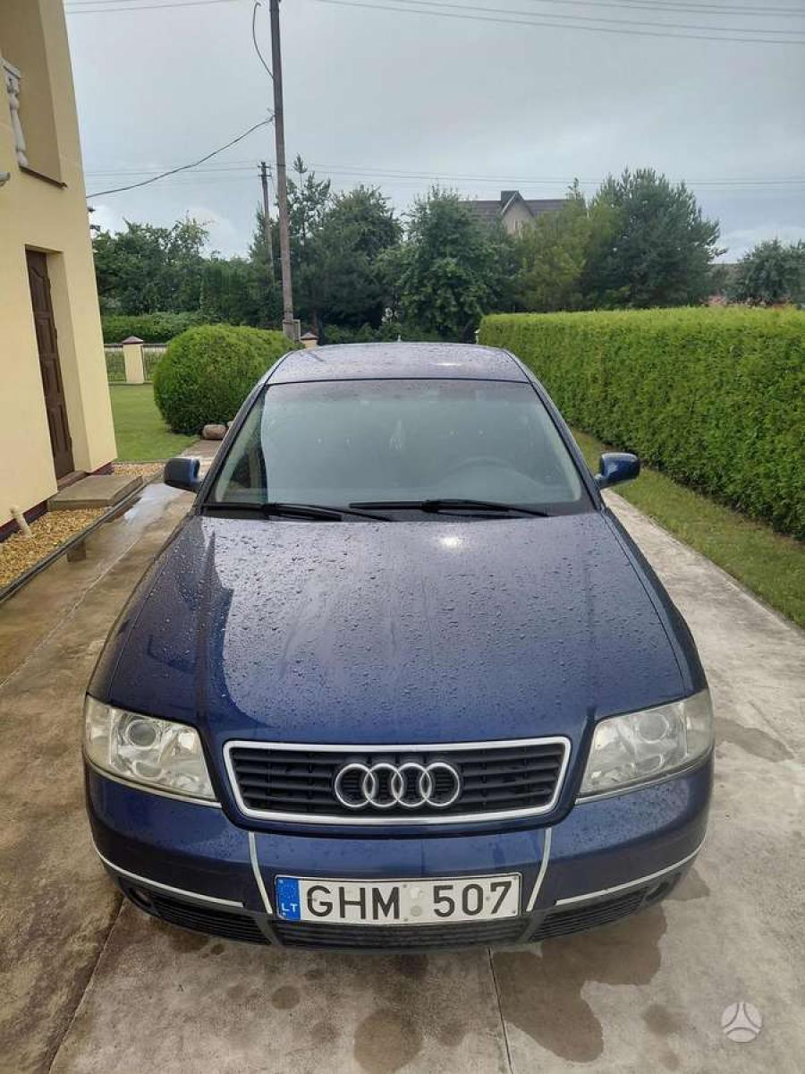 Zils Audi A6 2000 Šakiai, ar dzinēja tilpumu 2.50 L un nobraukumu 379 tūkst. km par 750 €, foto 4 vietnē AUTOMOTO.COM.LV