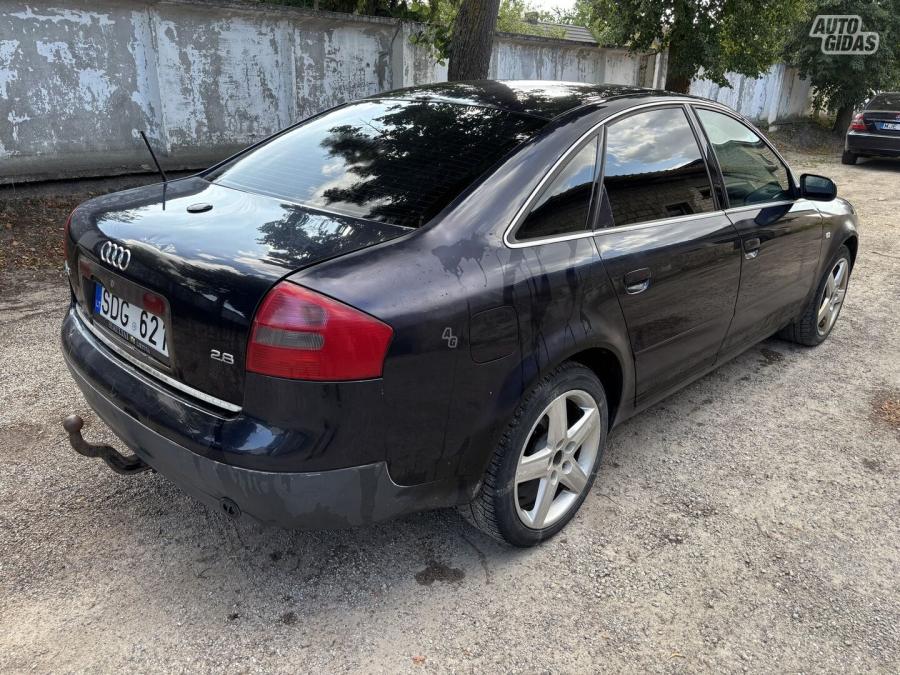 Blue Audi A6 2000 in Joniskis, with an engine capacity of 2.80 L and mileage of 480 thousand km for 650 €, photo 10 on AUTOMOTO.COM.LV