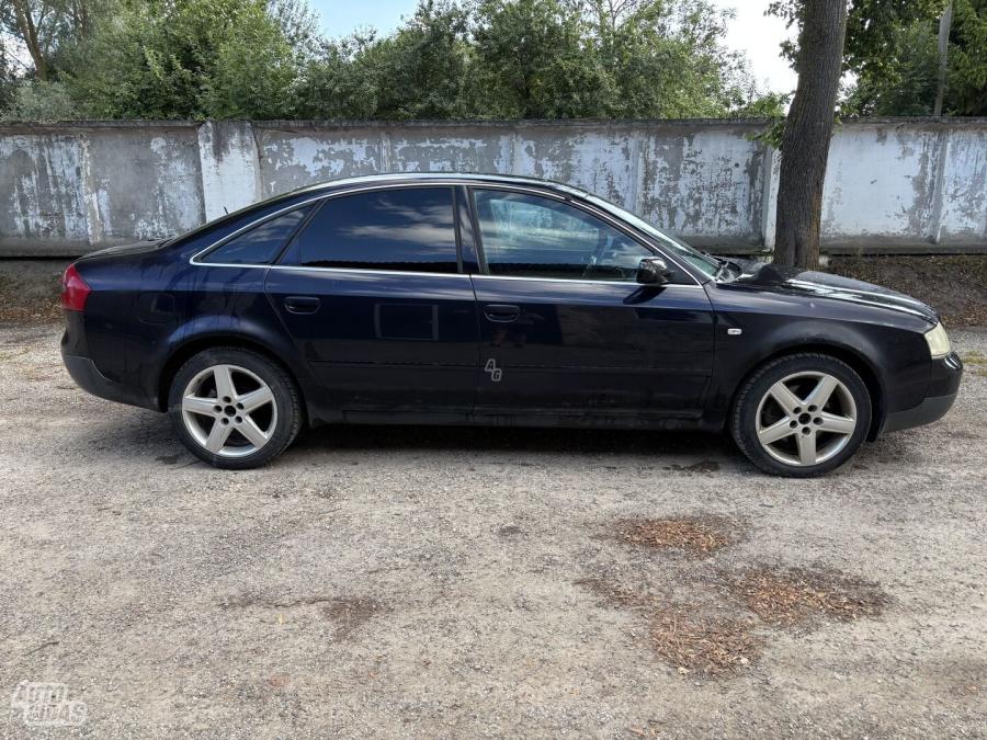 Blue Audi A6 2000 in Joniskis, with an engine capacity of 2.80 L and mileage of 480 thousand km for 650 €, photo 14 on AUTOMOTO.COM.LV