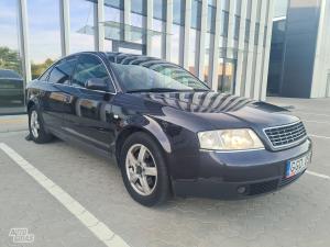Blue Audi A6 2000 in Vilnius, with an engine capacity of 1.80 L and mileage of 281 thousand km for 650 €, photo  on AUTOMOTO.COM.LV